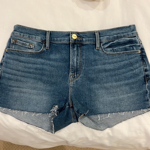 Frame Denim | Shorts | Frame Cutoff Denim Shorts | Poshmark